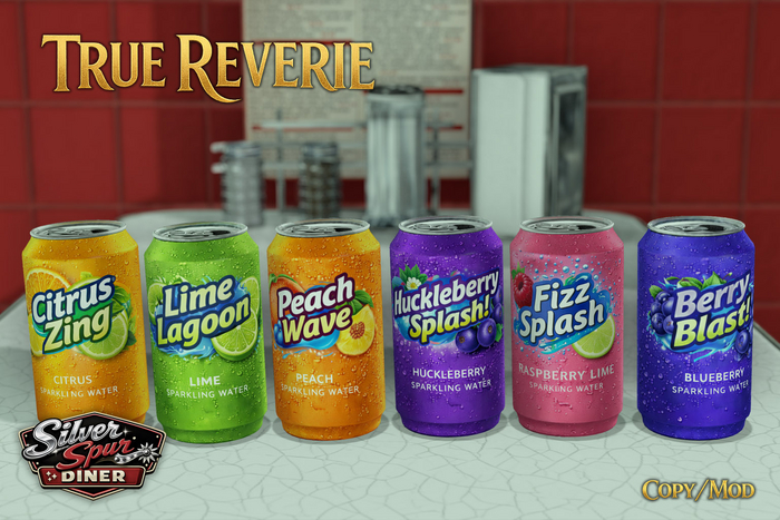 Second Life Marketplace - [True Reverie] Silver Spur Diner - Sparkling ...